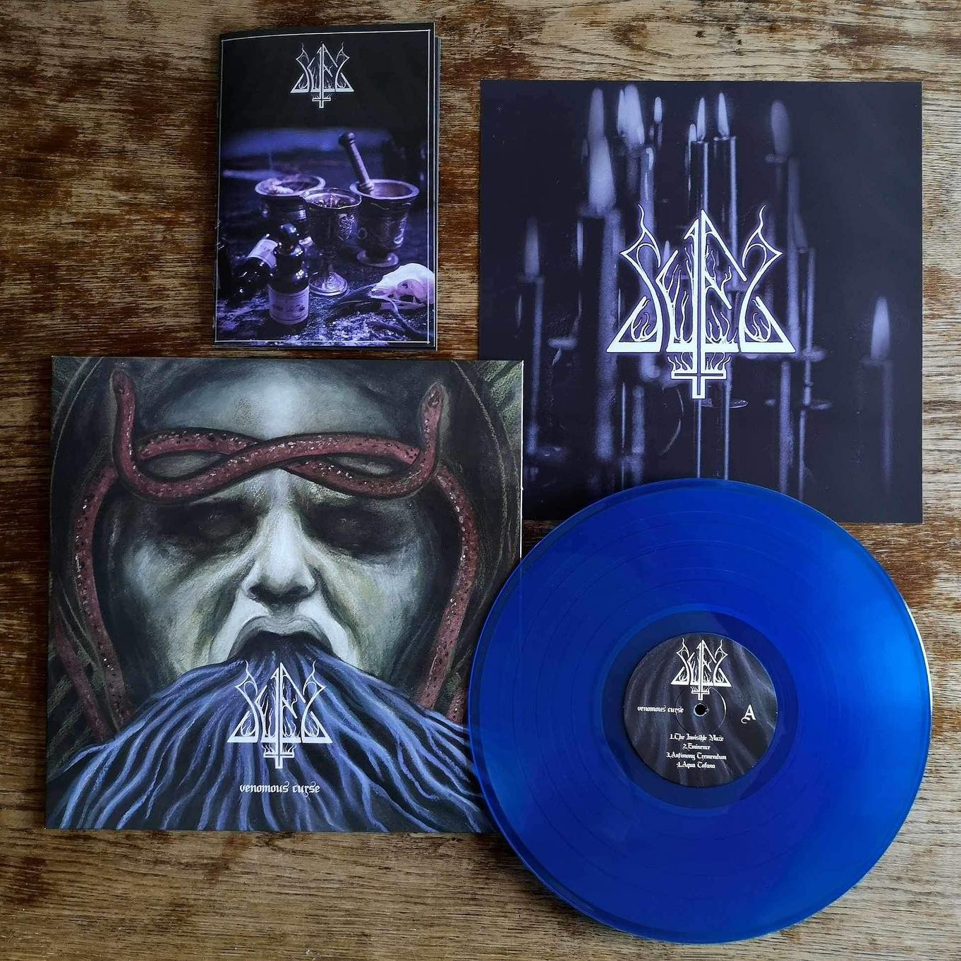 Venomous Curse - Blue Vinyl · SUEL