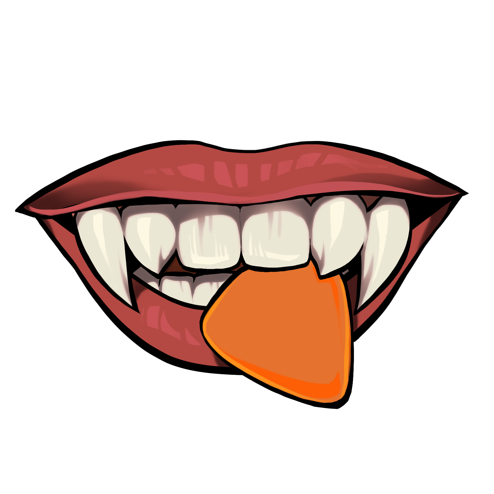 Pick Lips Sticker - FREE SHIPPING · Vampire Step-Dad